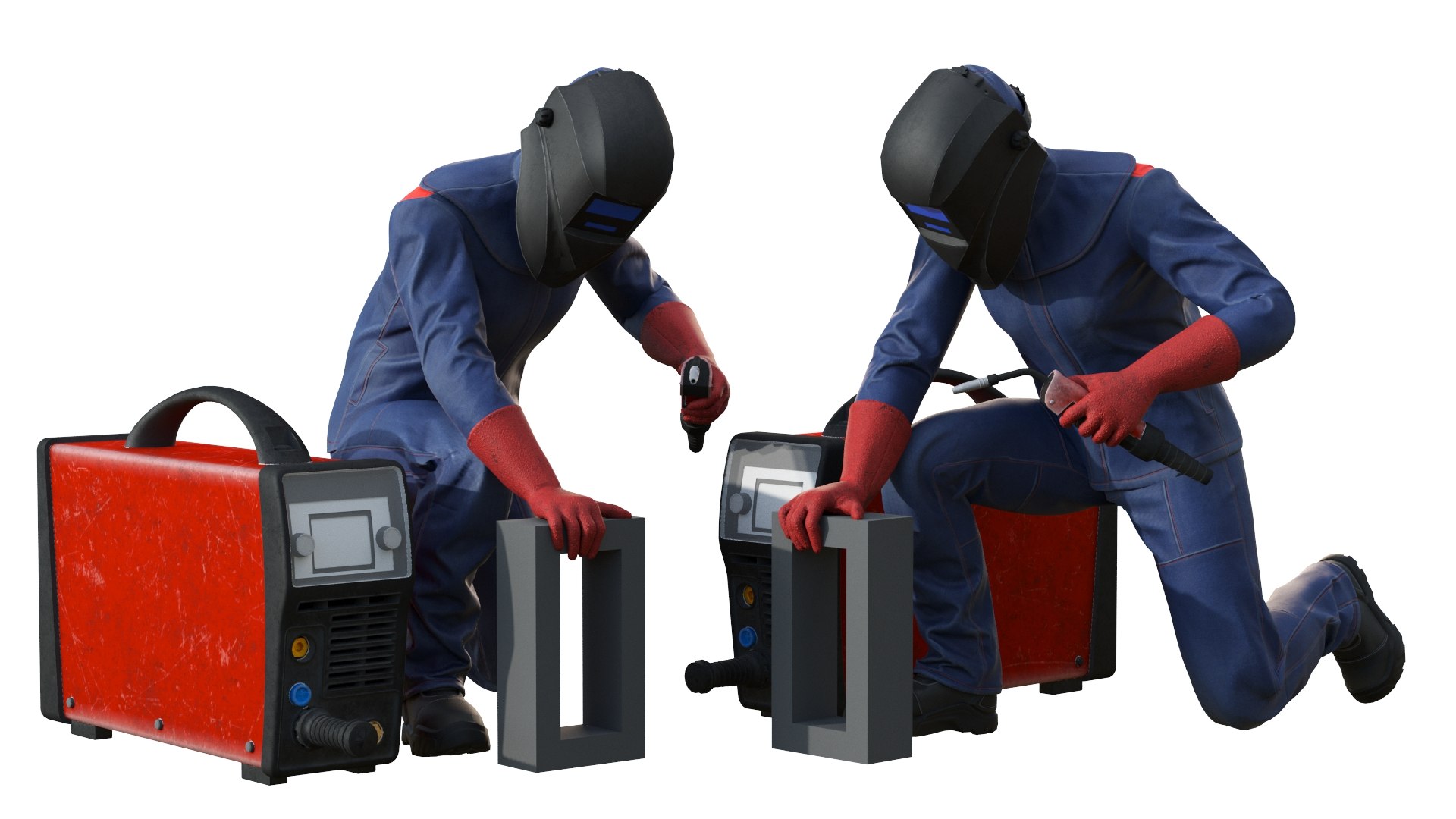 Welder 3D Model - TurboSquid 2157729