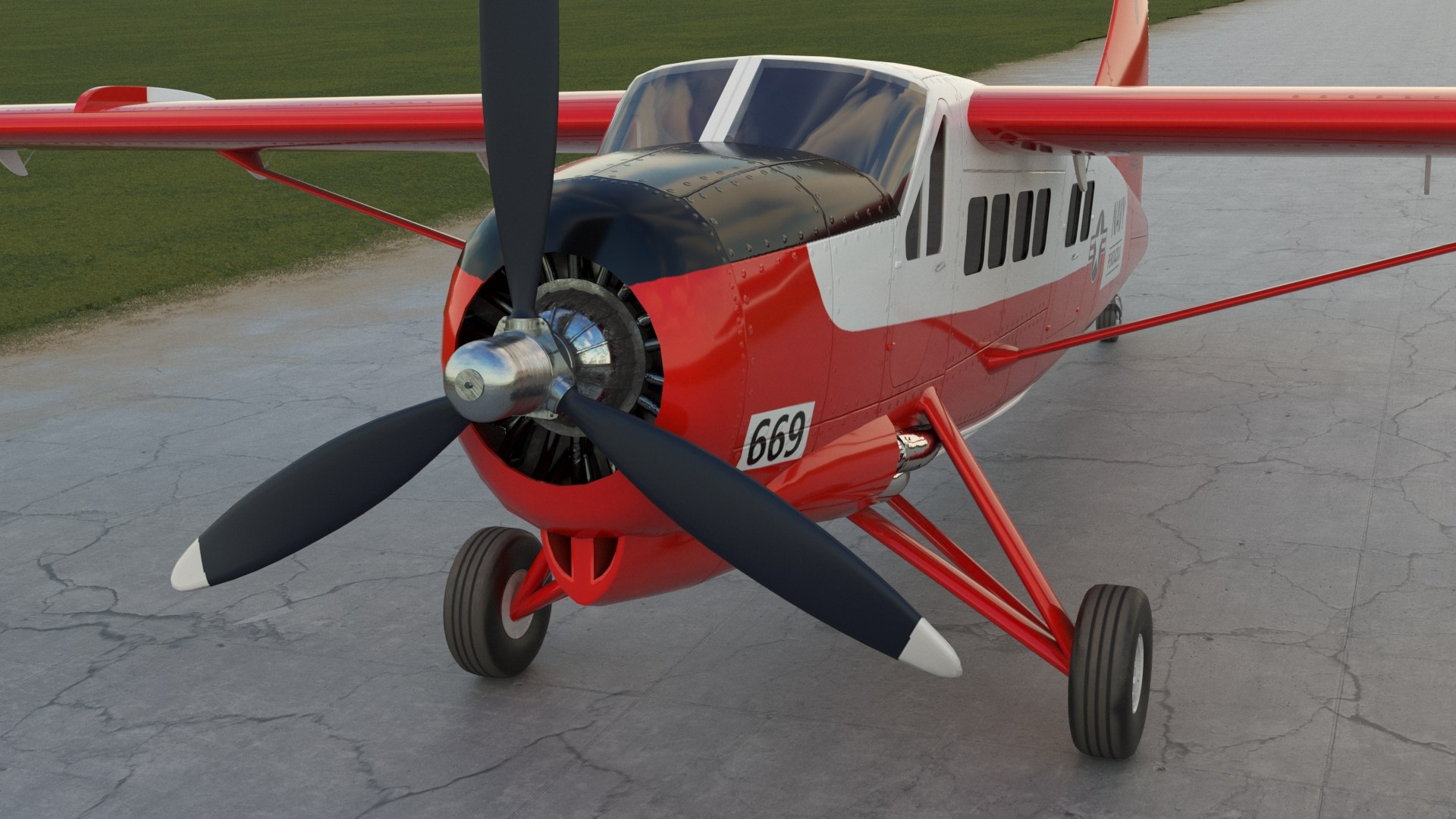 DHC-3 Otter Model - TurboSquid 2095771