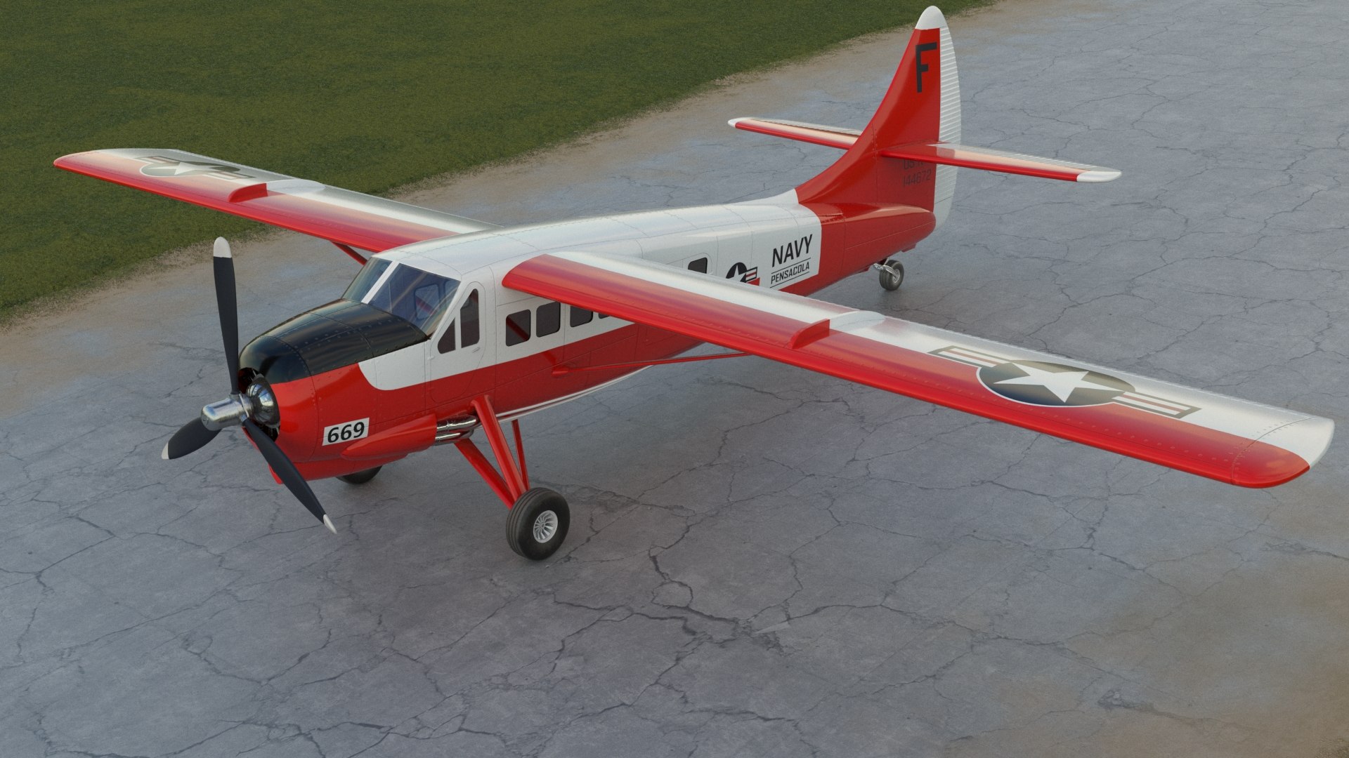 DHC-3 Otter Model - TurboSquid 2095771
