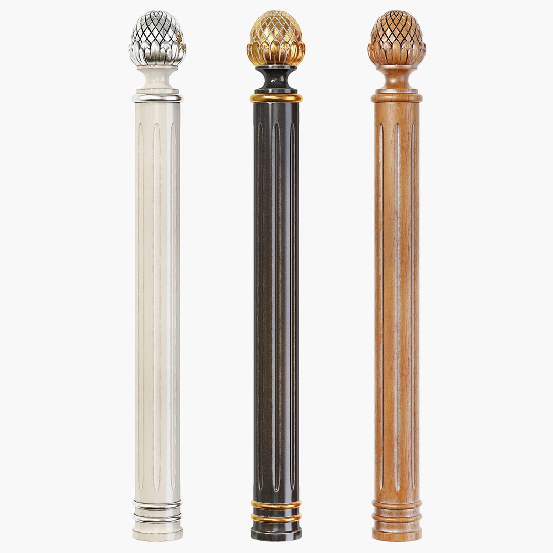 3D Classic Baluster 02 - TurboSquid 2066898