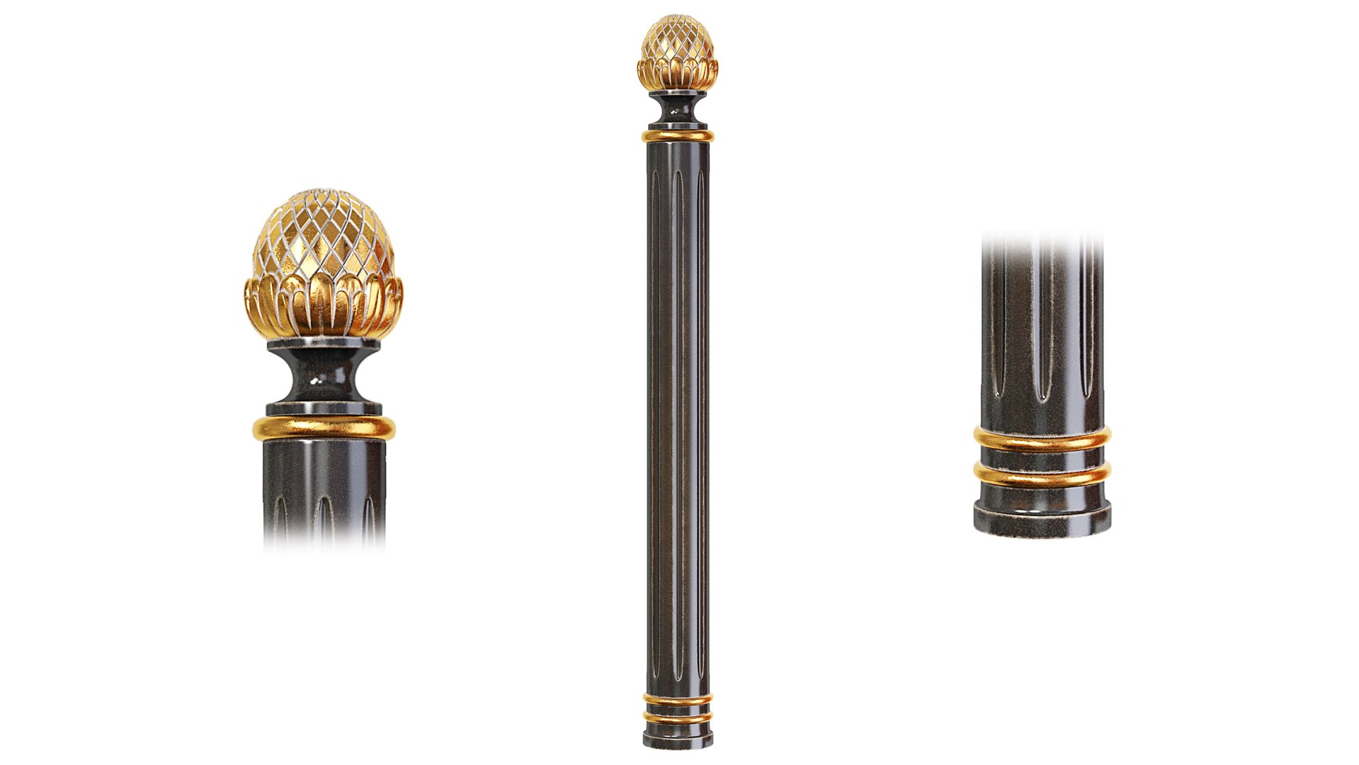 3D Classic Baluster 02 - TurboSquid 2066898