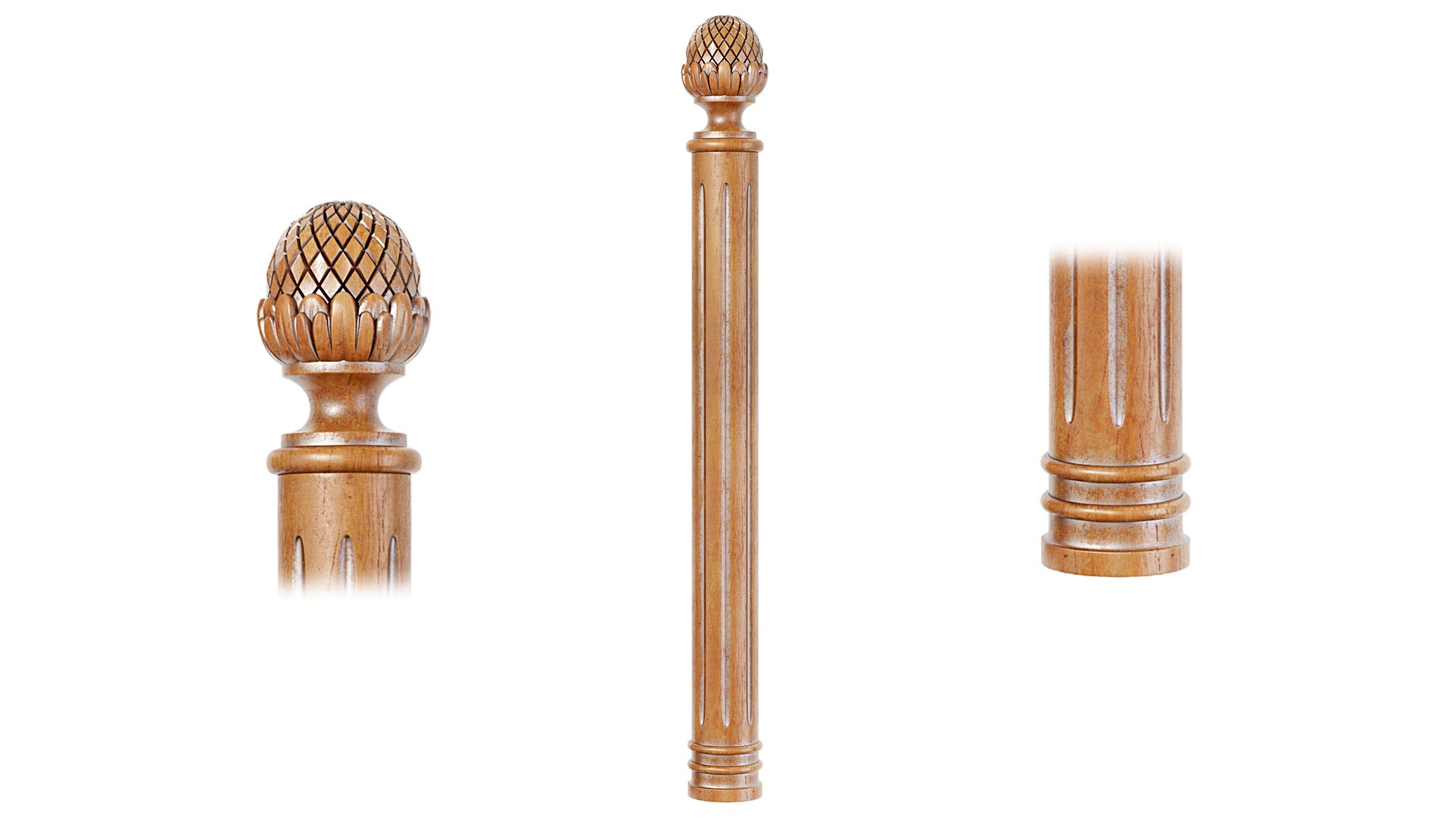 3D Classic Baluster 02 - TurboSquid 2066898
