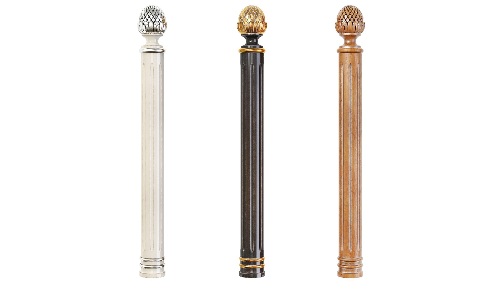 3D Classic Baluster 02 - TurboSquid 2066898