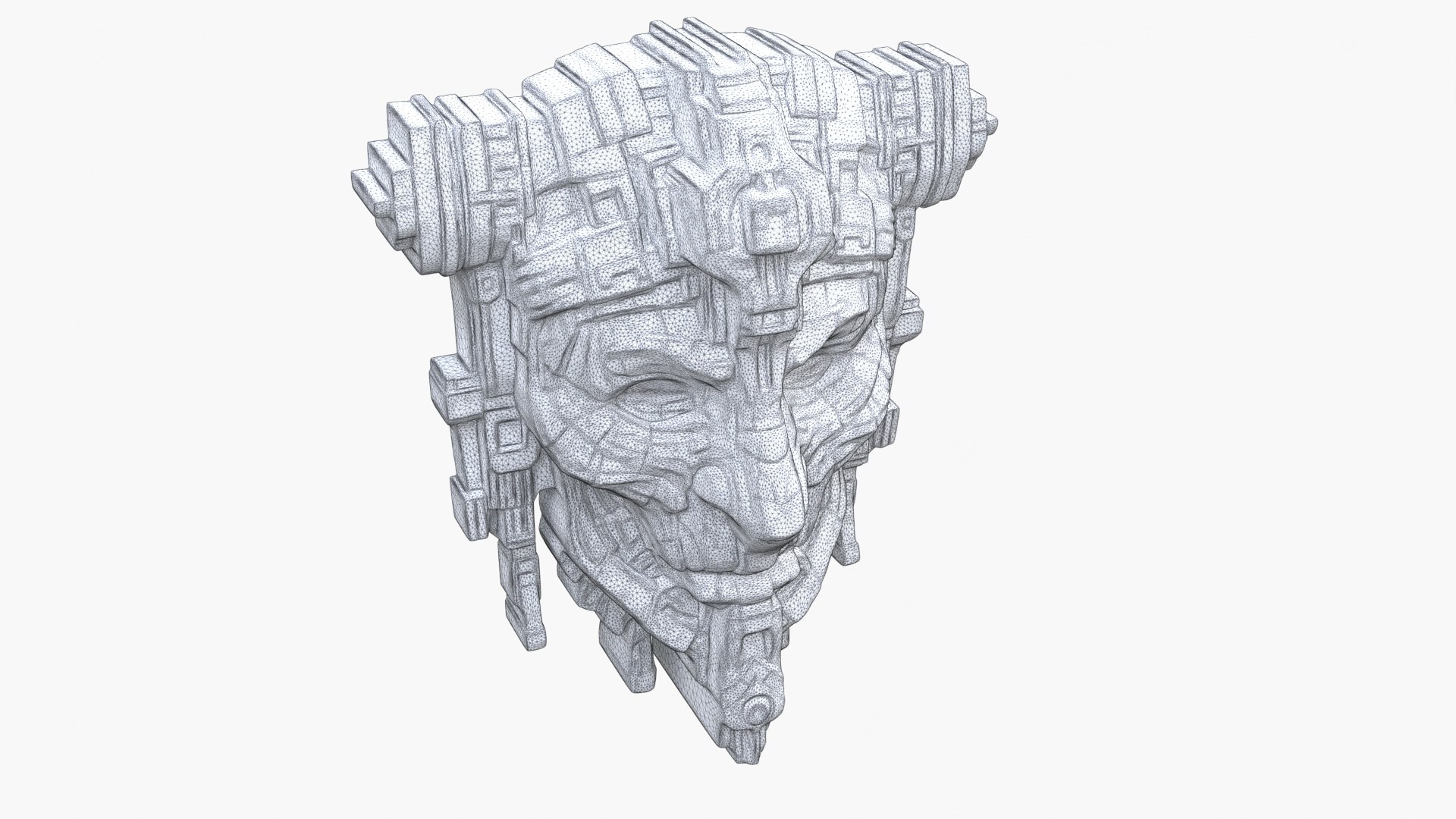 Aztec Masks 2 3D - TurboSquid 2187980