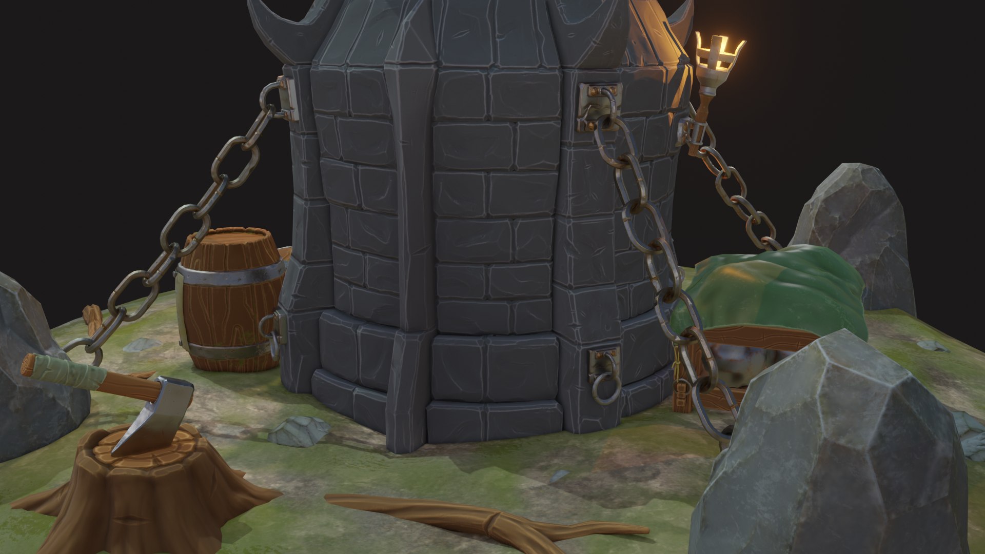 3D Tower Defense Constructor - TurboSquid 2236059