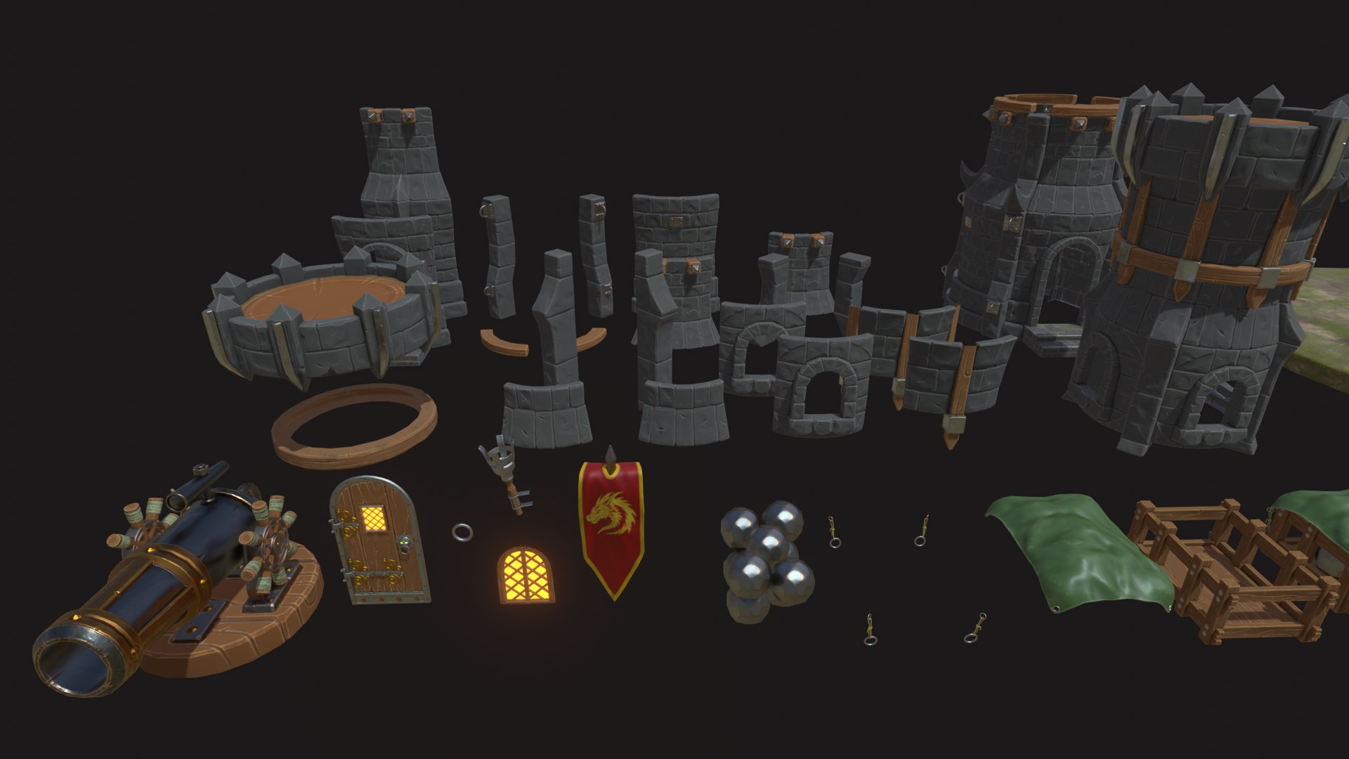 3D Tower Defense Constructor - TurboSquid 2236059