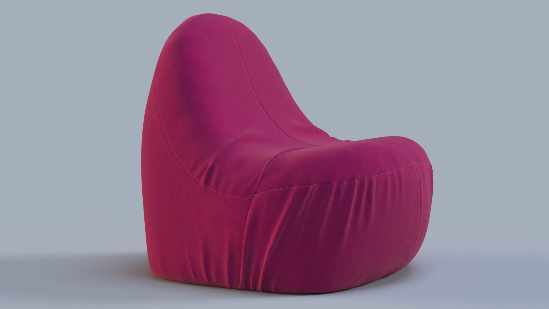 Puff Chair 3D Model - TurboSquid 2272257