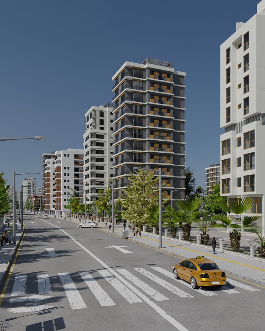 3D Sketchup City Model V1 - TurboSquid 2237185