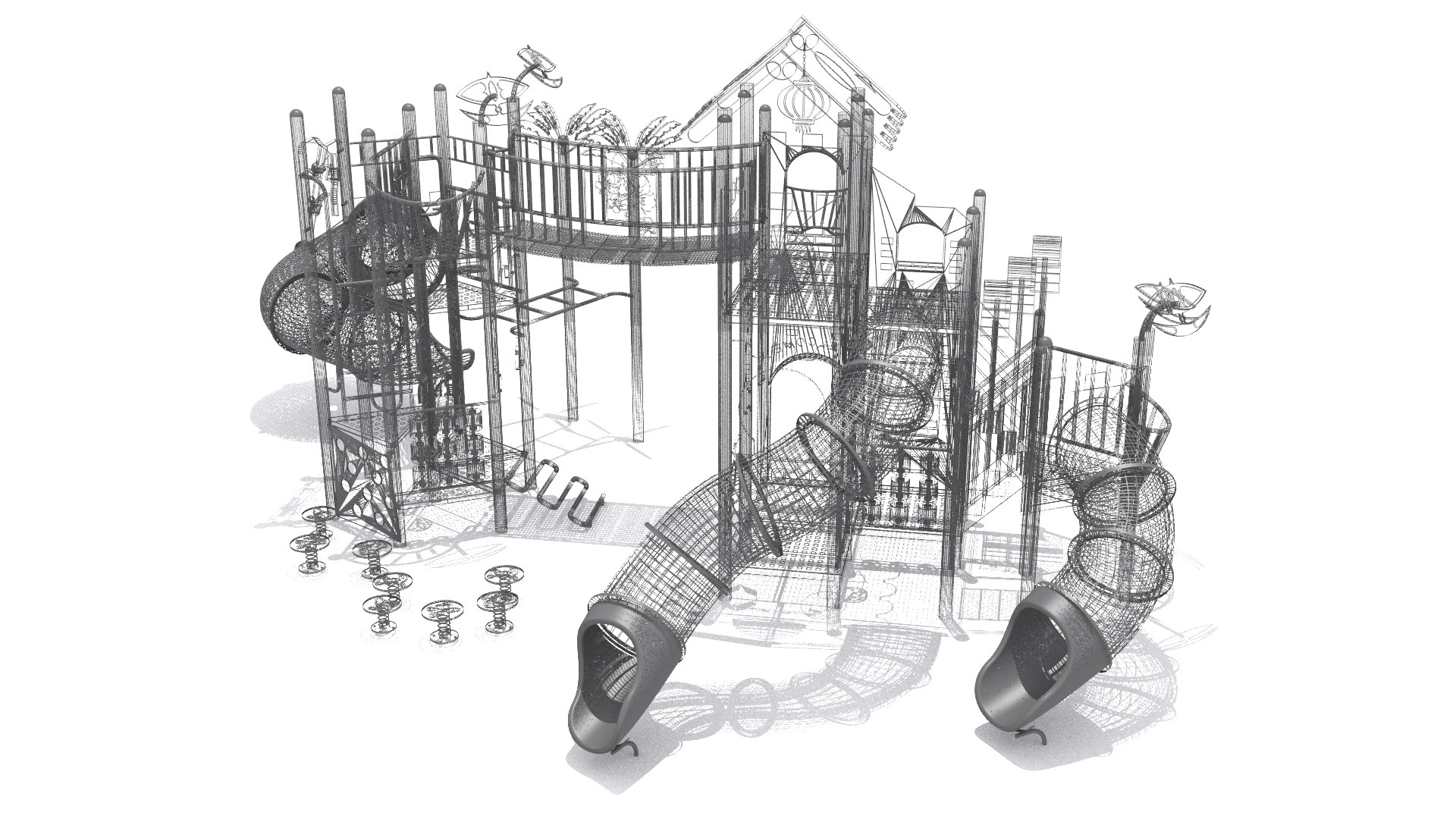 3D Double Decker Playground - TurboSquid 1779201