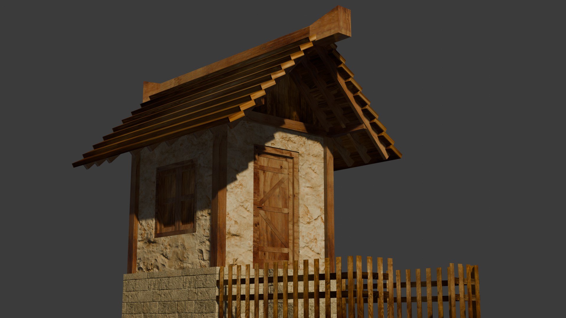 Medieval House 3D Model - TurboSquid 2179237