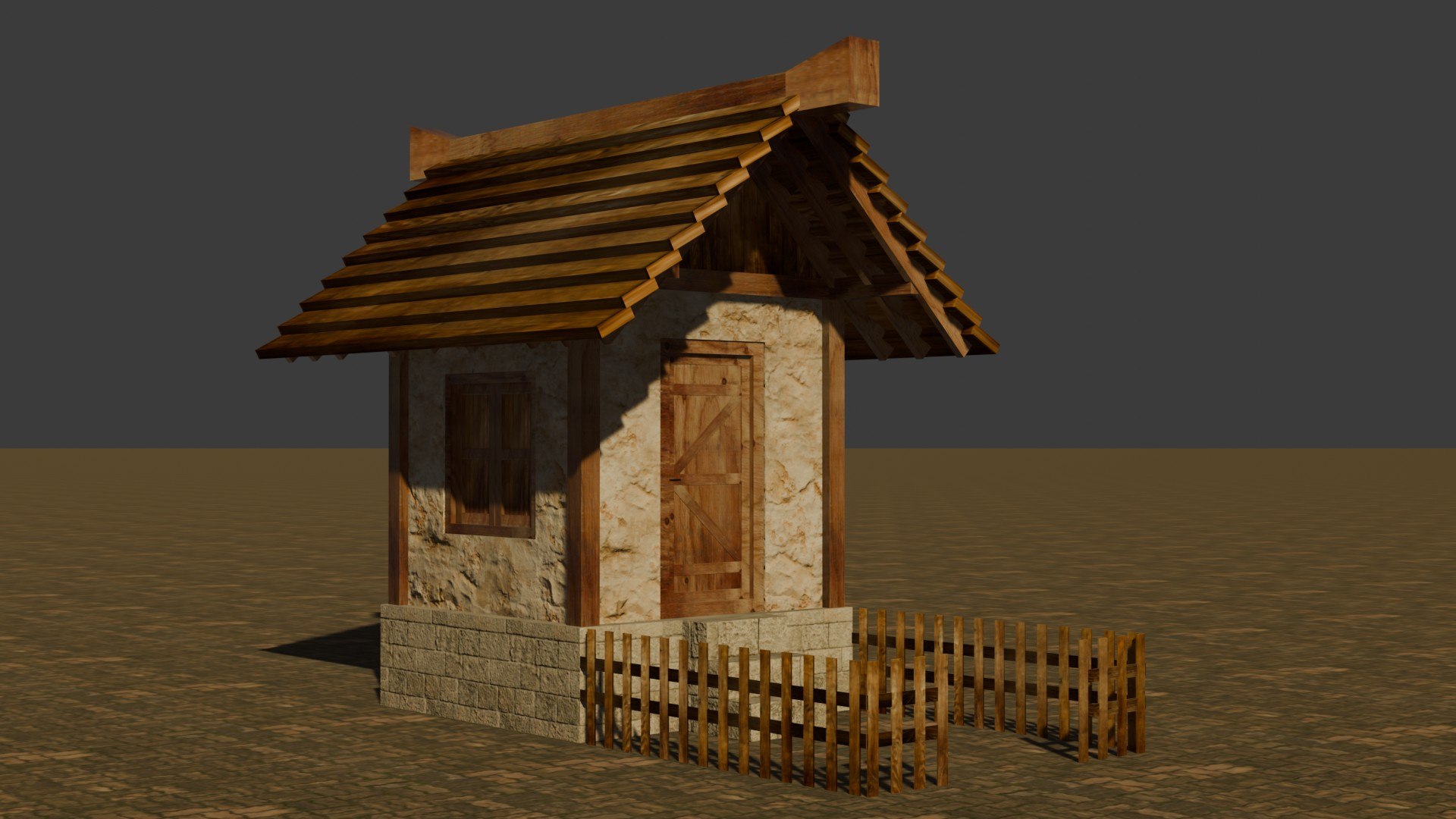Medieval House 3D Model - TurboSquid 2179237