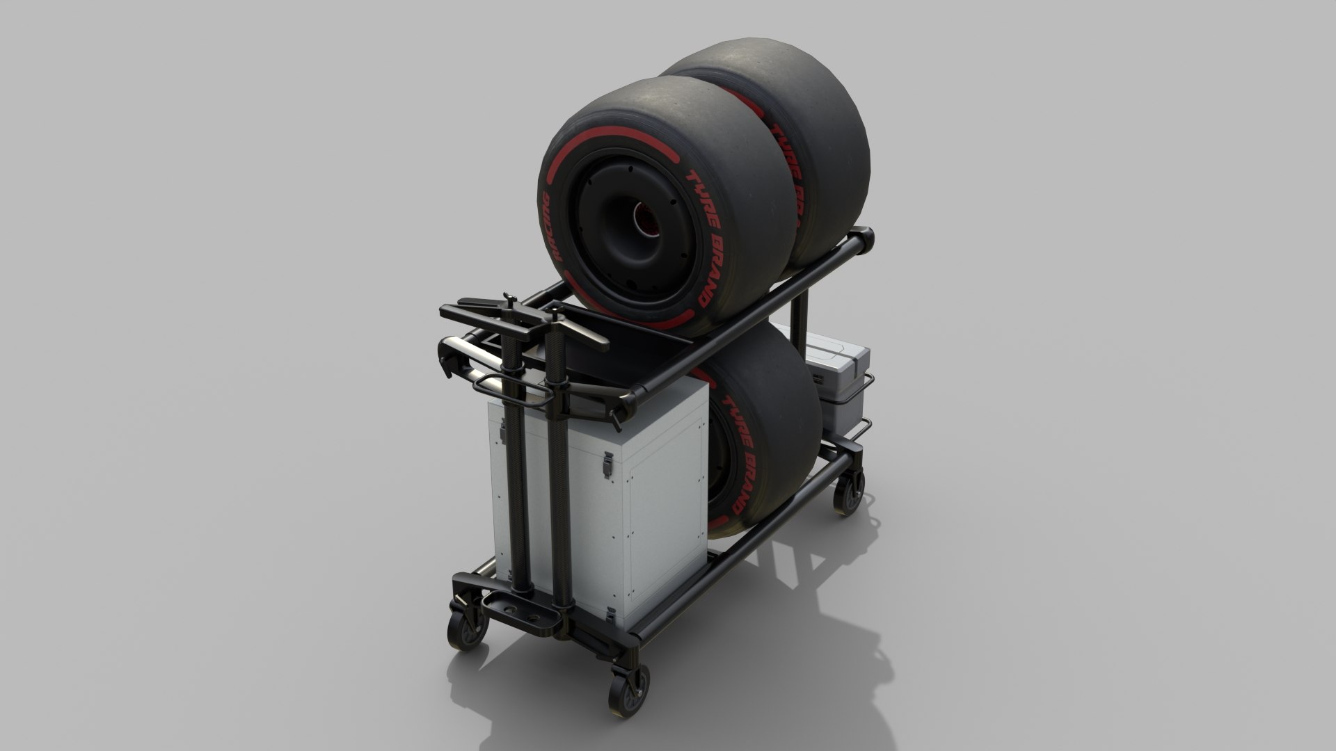 Pit Lane Trolley 3 New 3D - TurboSquid 2293570