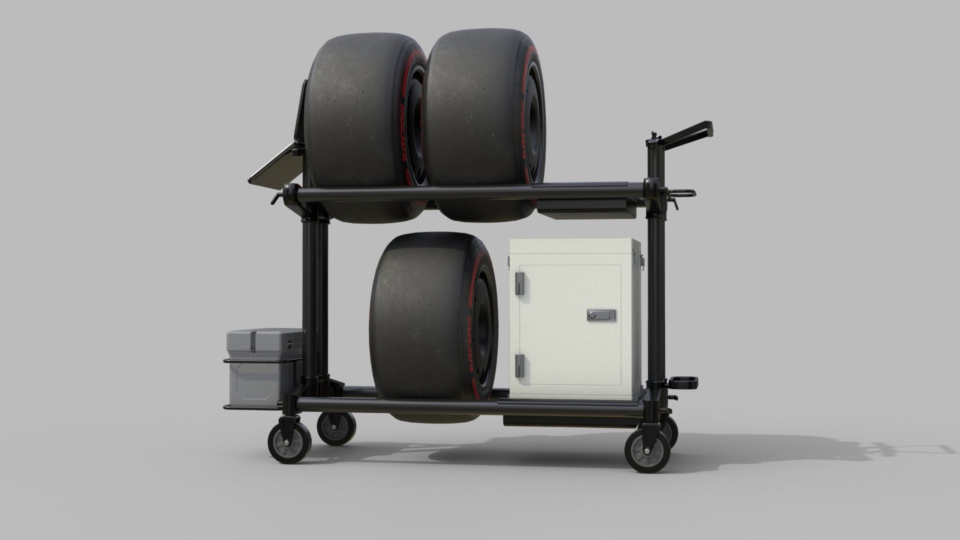 Pit Lane Trolley 3 New 3D - TurboSquid 2293570