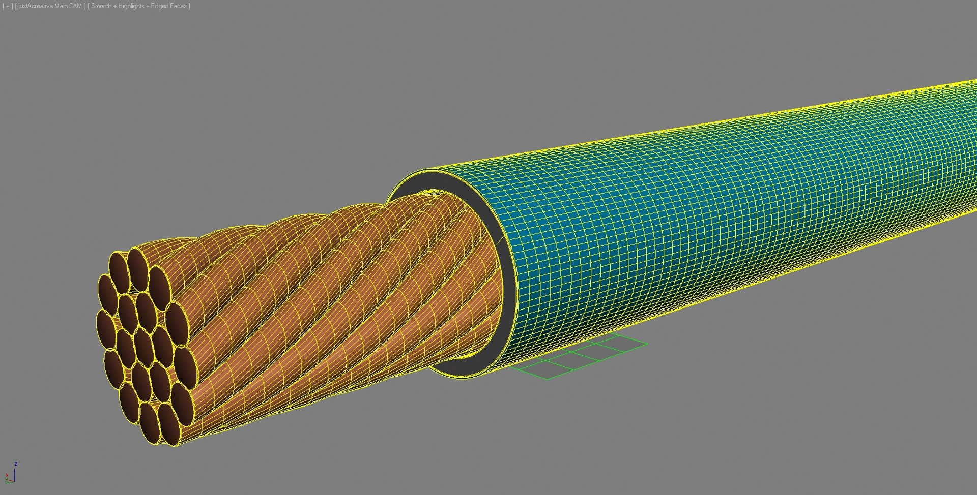 electrical cables building wire 3d model
