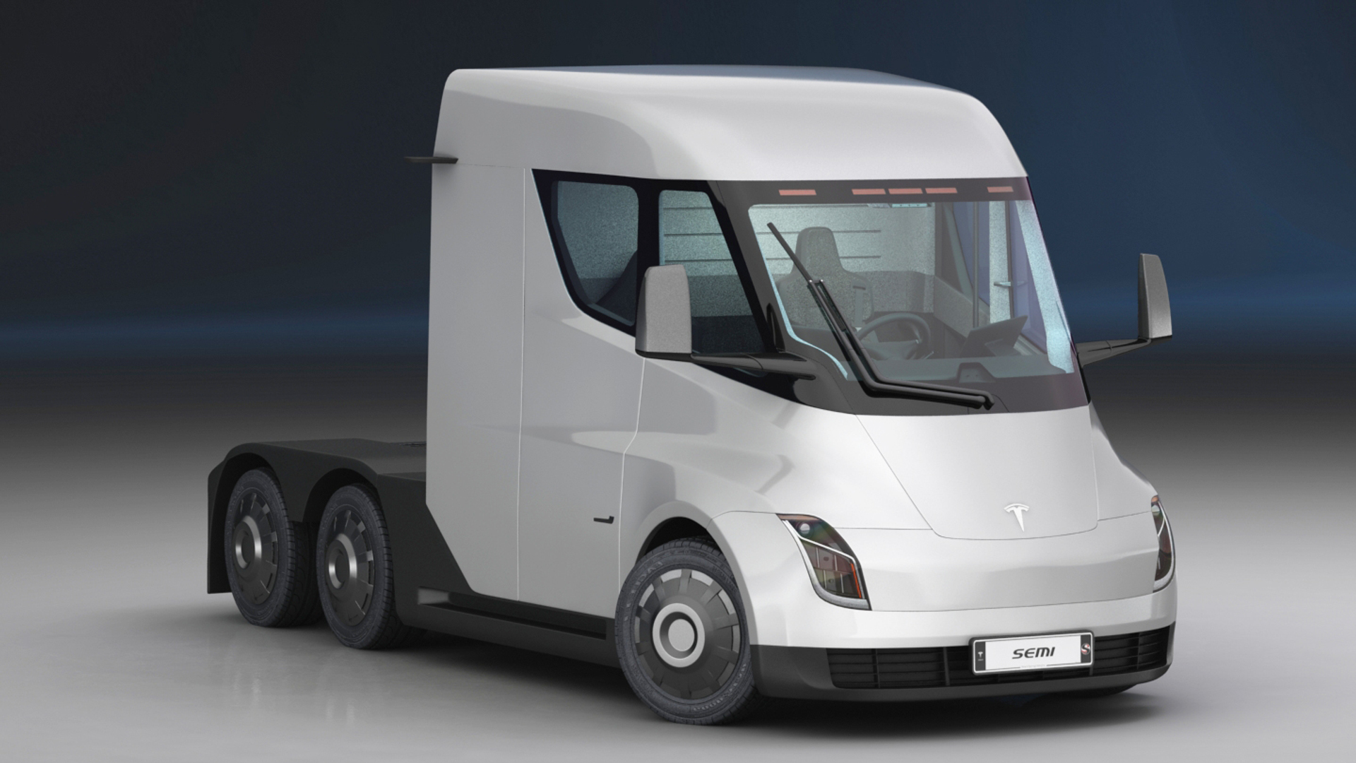 3D Tesla Semi Model - TurboSquid 1363299