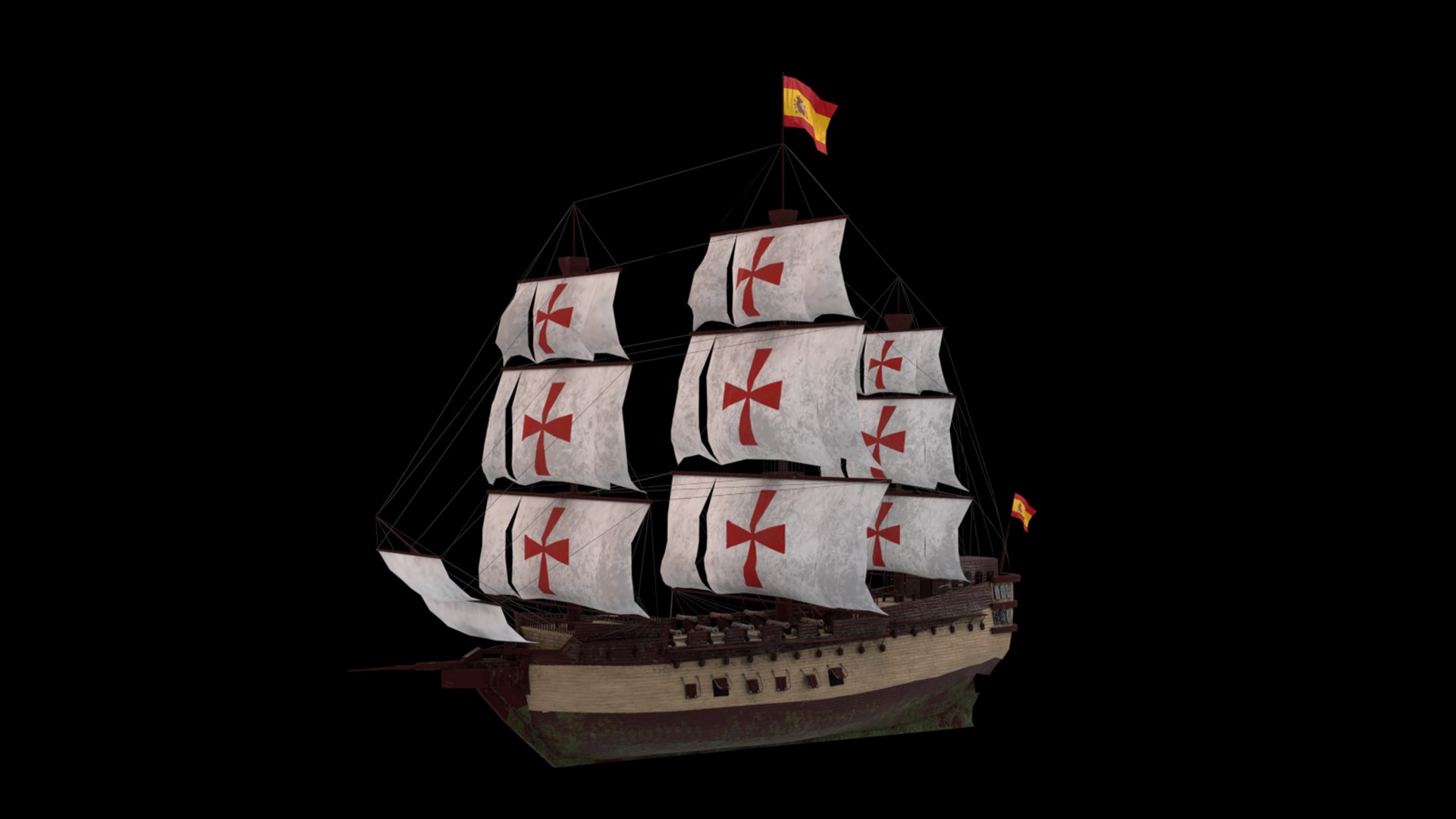 3D Pirate Cove - Sailing Ships Model - TurboSquid 2297692