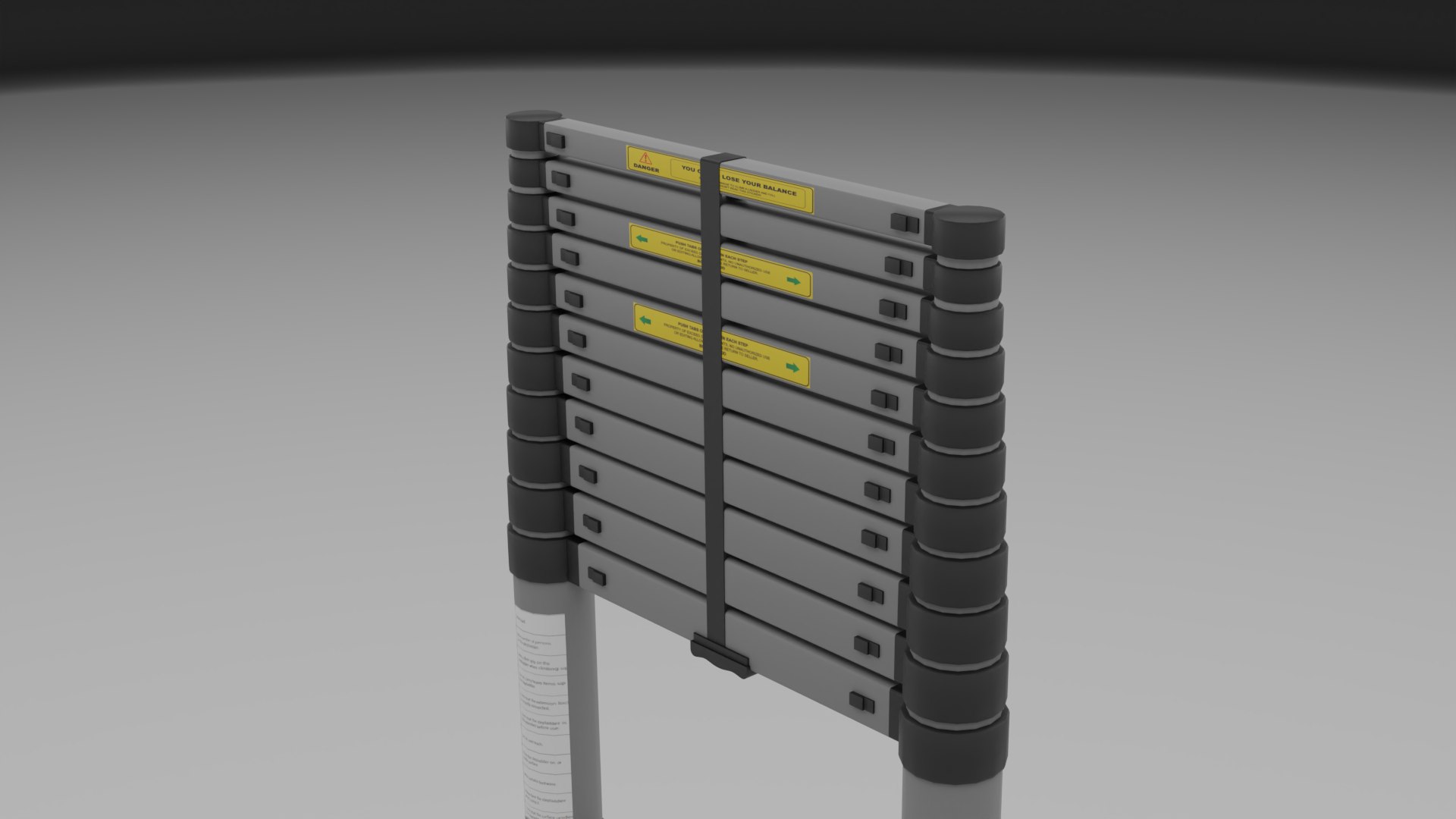 3D Model Telescopic Ladder - TurboSquid 2008878