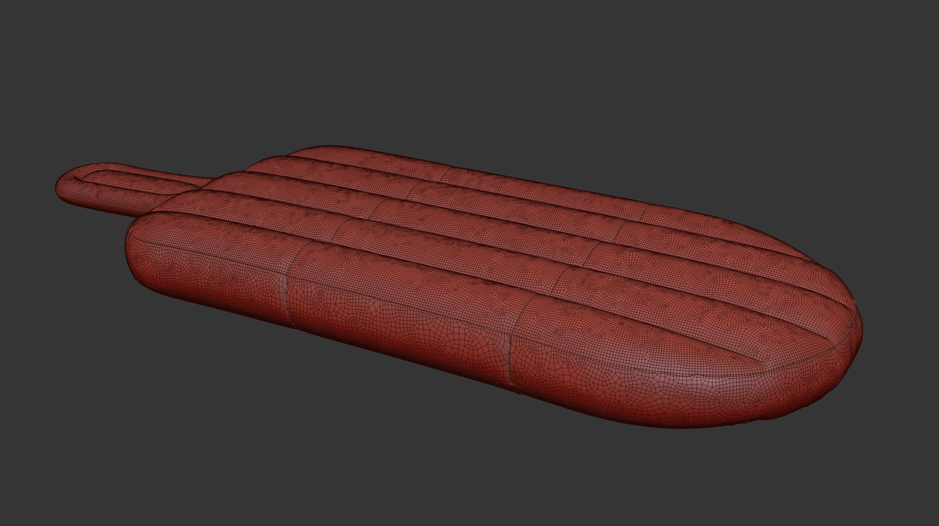 Kurala inflatable popsicle pool float 3D model - TurboSquid 1774029