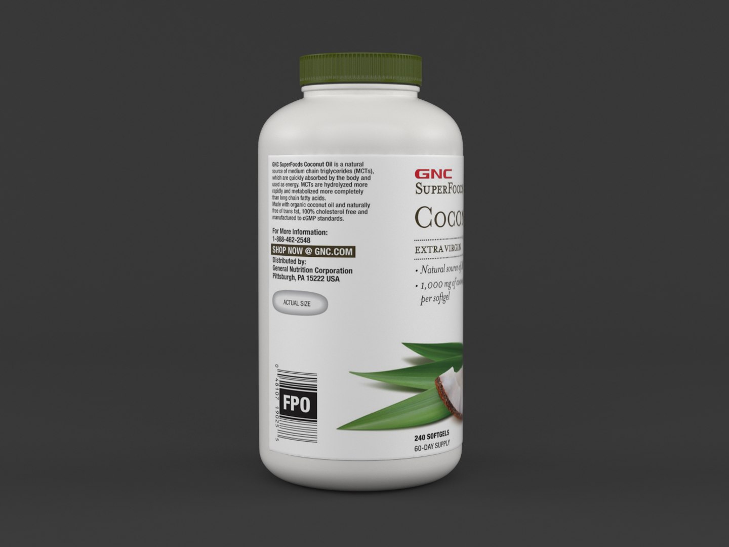 3D Gnc Superfoods Model - TurboSquid 1645748