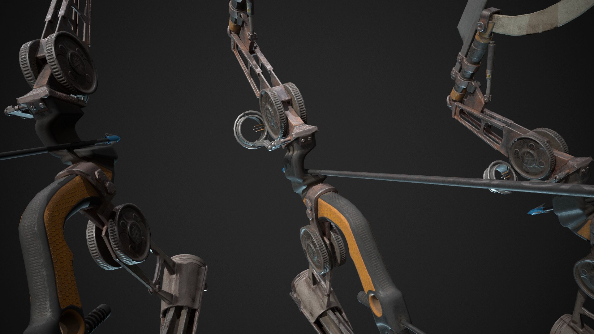 Bow Post-apocalyptic 3D Model - TurboSquid 1374769