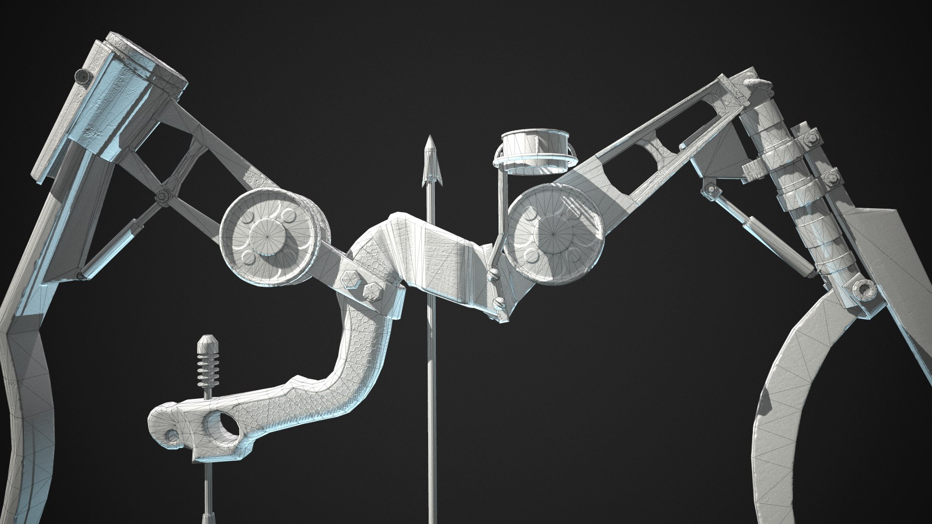 Bow Post-apocalyptic 3D Model - TurboSquid 1374769