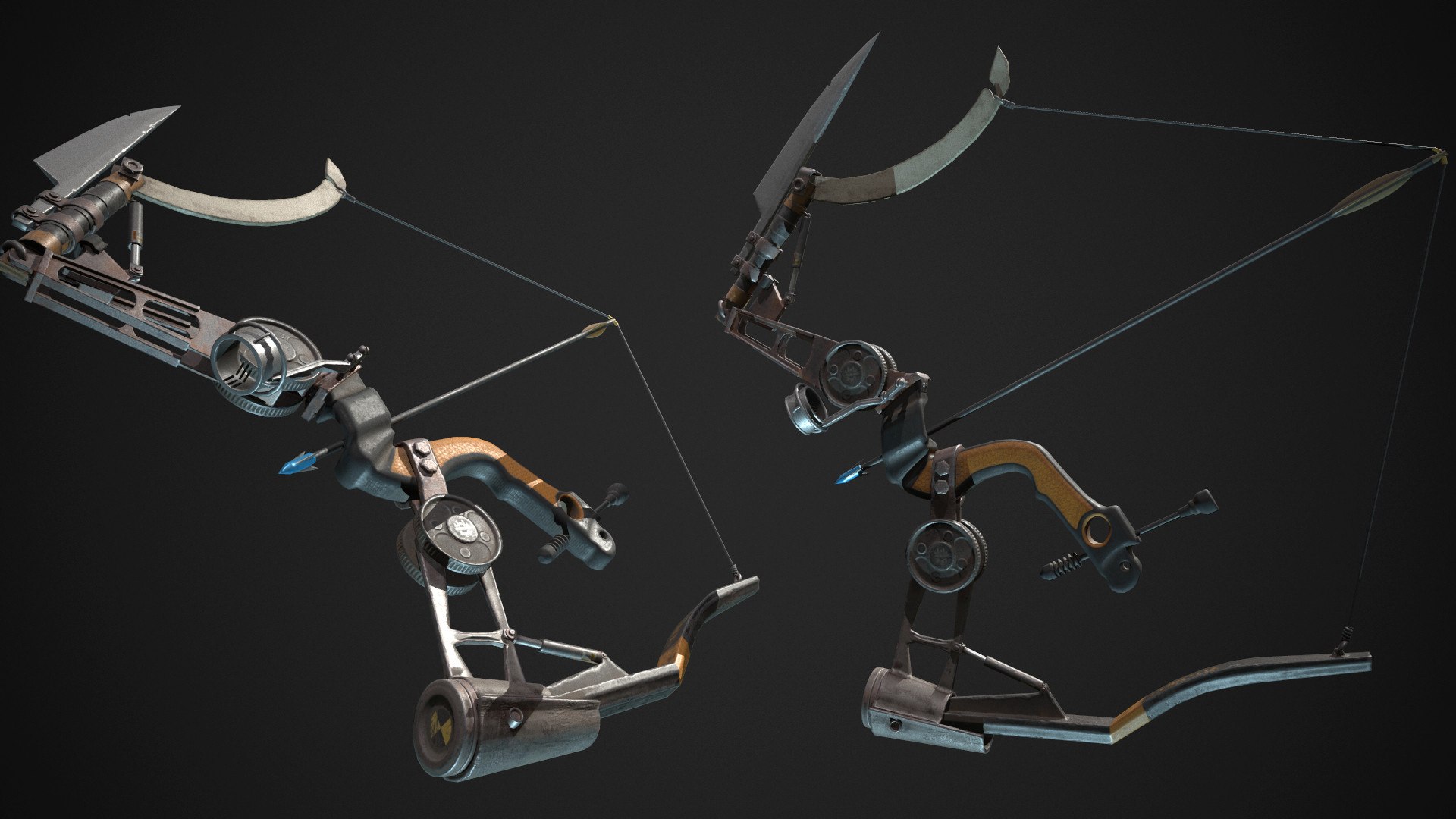 Bow Post-apocalyptic 3D Model - TurboSquid 1374769