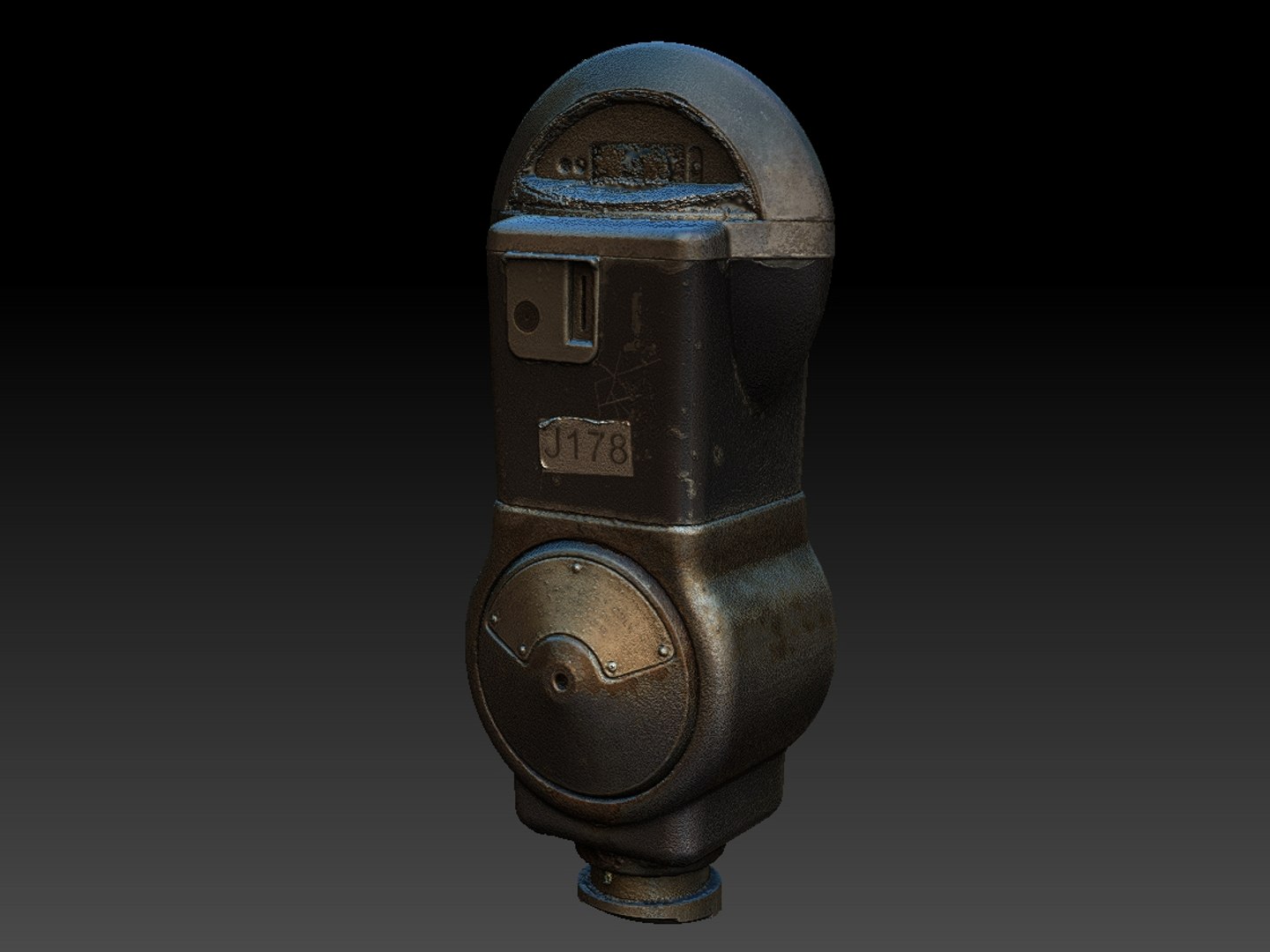 Parking Meter 3d Model