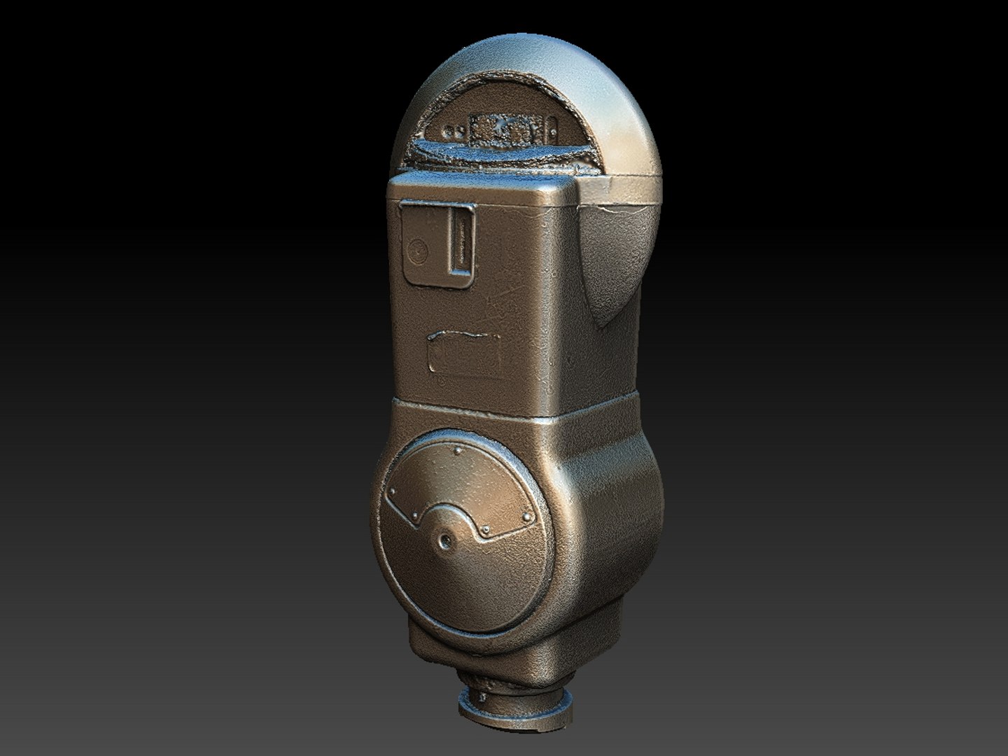 Parking Meter 3d Model