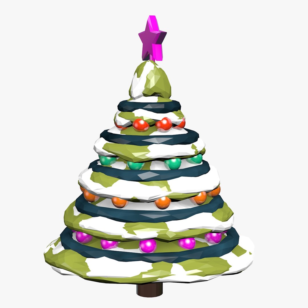 3d Christmas Tree Model