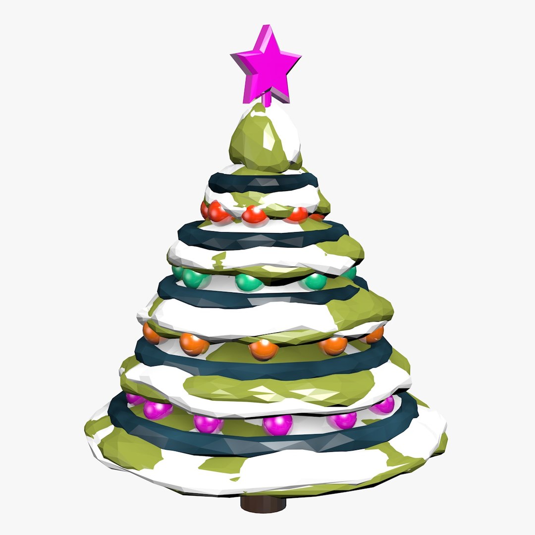 3d Christmas Tree Model