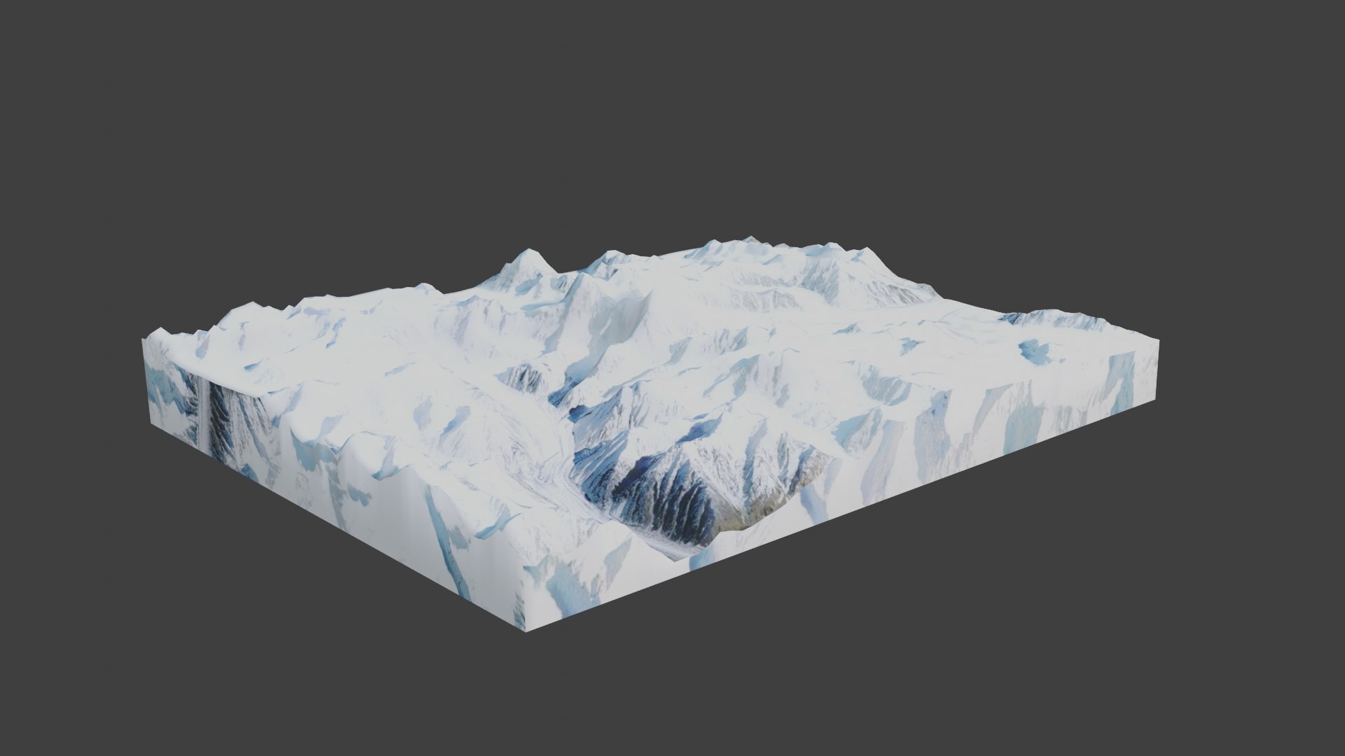 3D Rimo I Mountain Model - TurboSquid 1826053