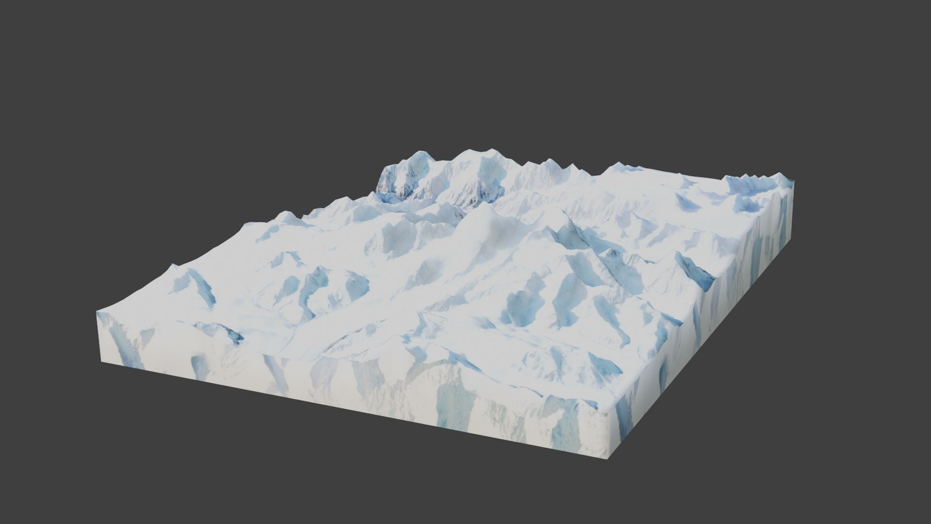 3D Rimo I Mountain Model - TurboSquid 1826053