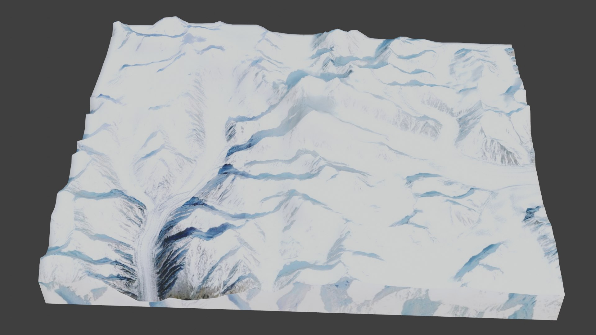 3D Rimo I Mountain Model - TurboSquid 1826053