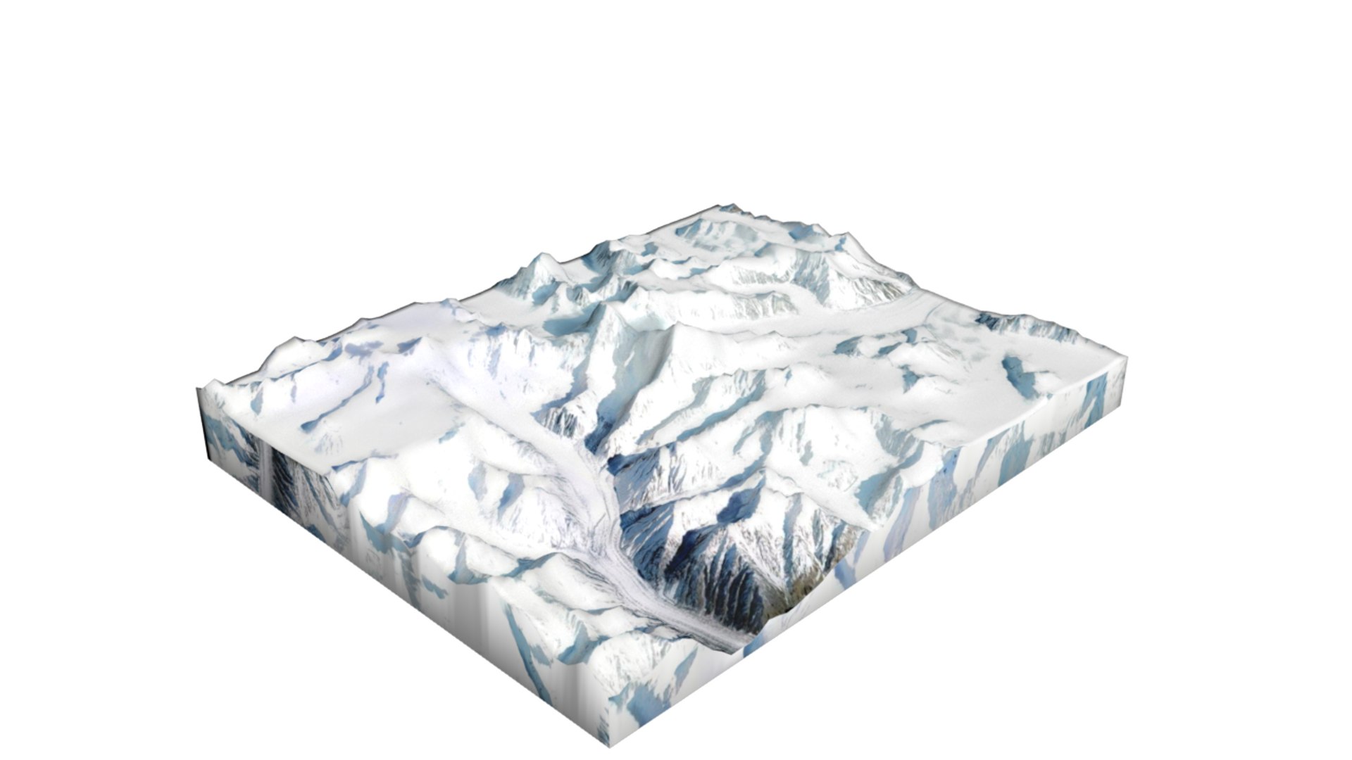 3D Rimo I Mountain Model - TurboSquid 1826053
