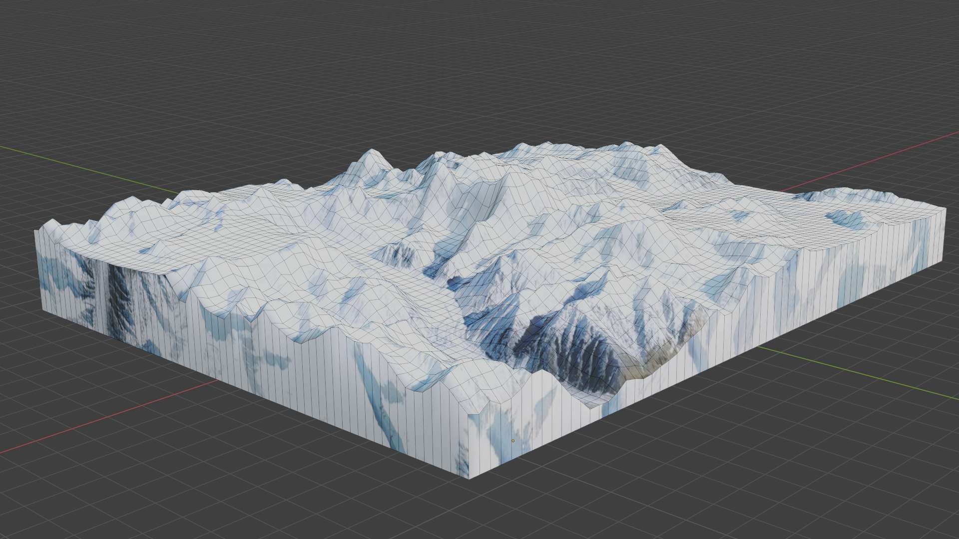 3D Rimo I Mountain Model - TurboSquid 1826053