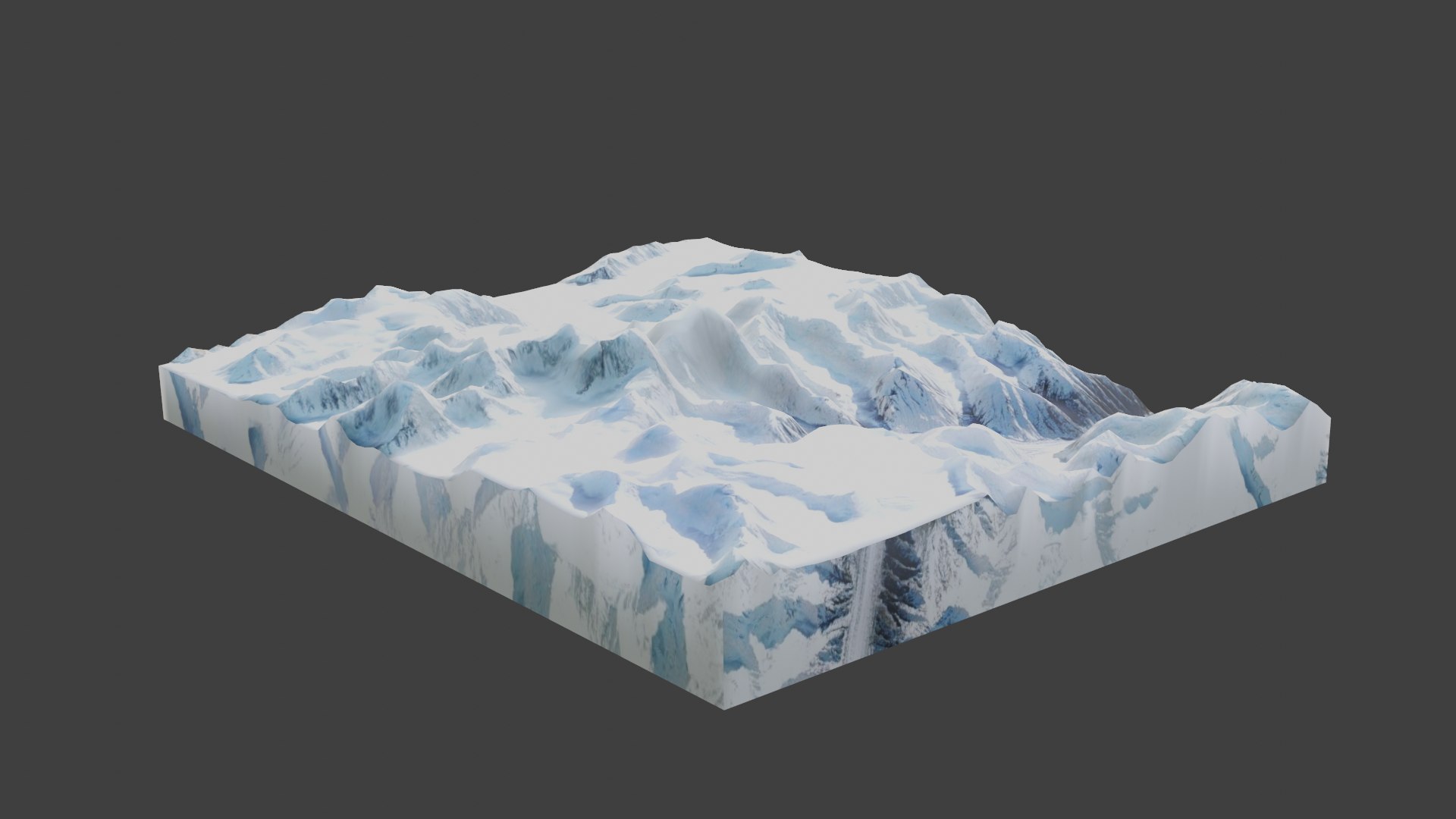 3D Rimo I Mountain Model - TurboSquid 1826053