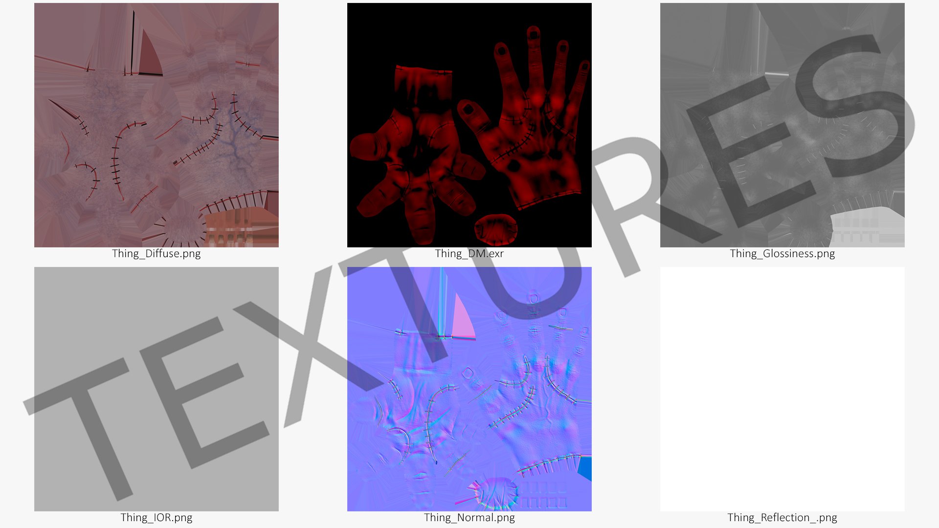 Thing Addams Family Character 3D - TurboSquid 2071686