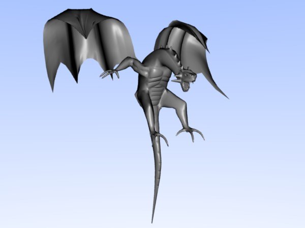 3d model dragon