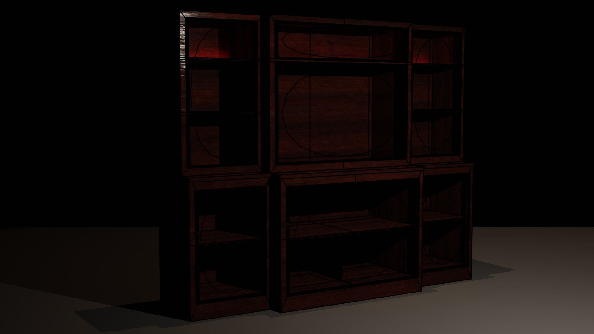 3D Entertainment Center - TurboSquid 1445216