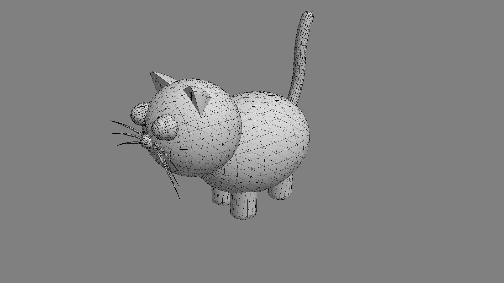 Cartoon Cat 3D Model - TurboSquid 2090323