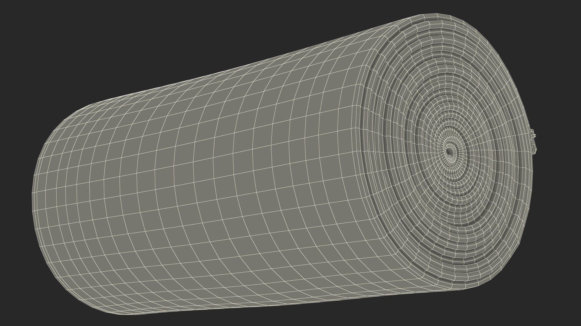 3D Rolled Elastic Bandage Beige With Clamps - TurboSquid 2225795