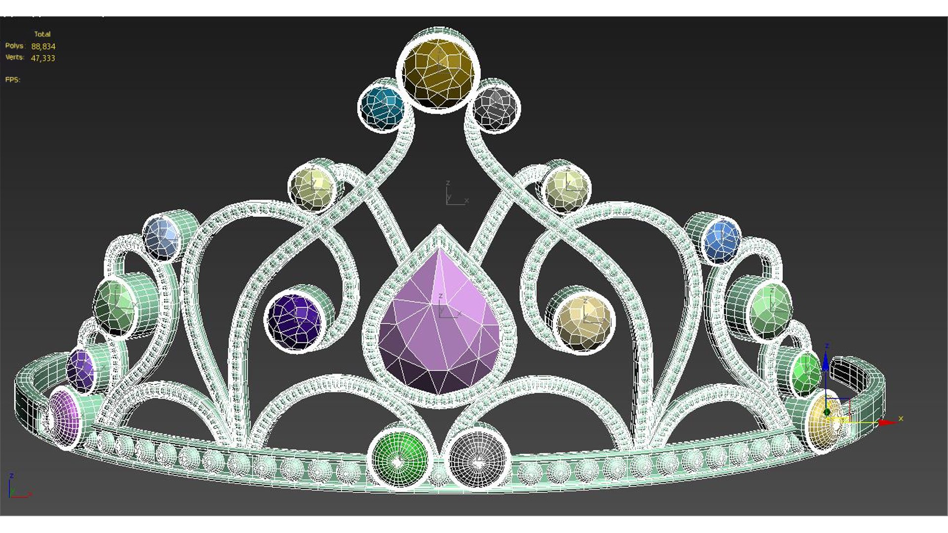 Royal Crown 3D Model - TurboSquid 2263503