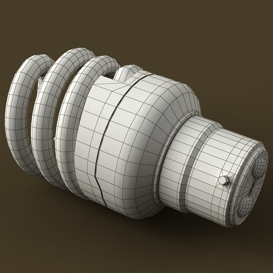 Lightbulb Light Bulb 3d Obj