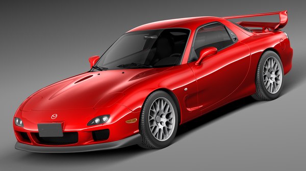 Free 3D Mazda-Rx-7 Models | TurboSquid