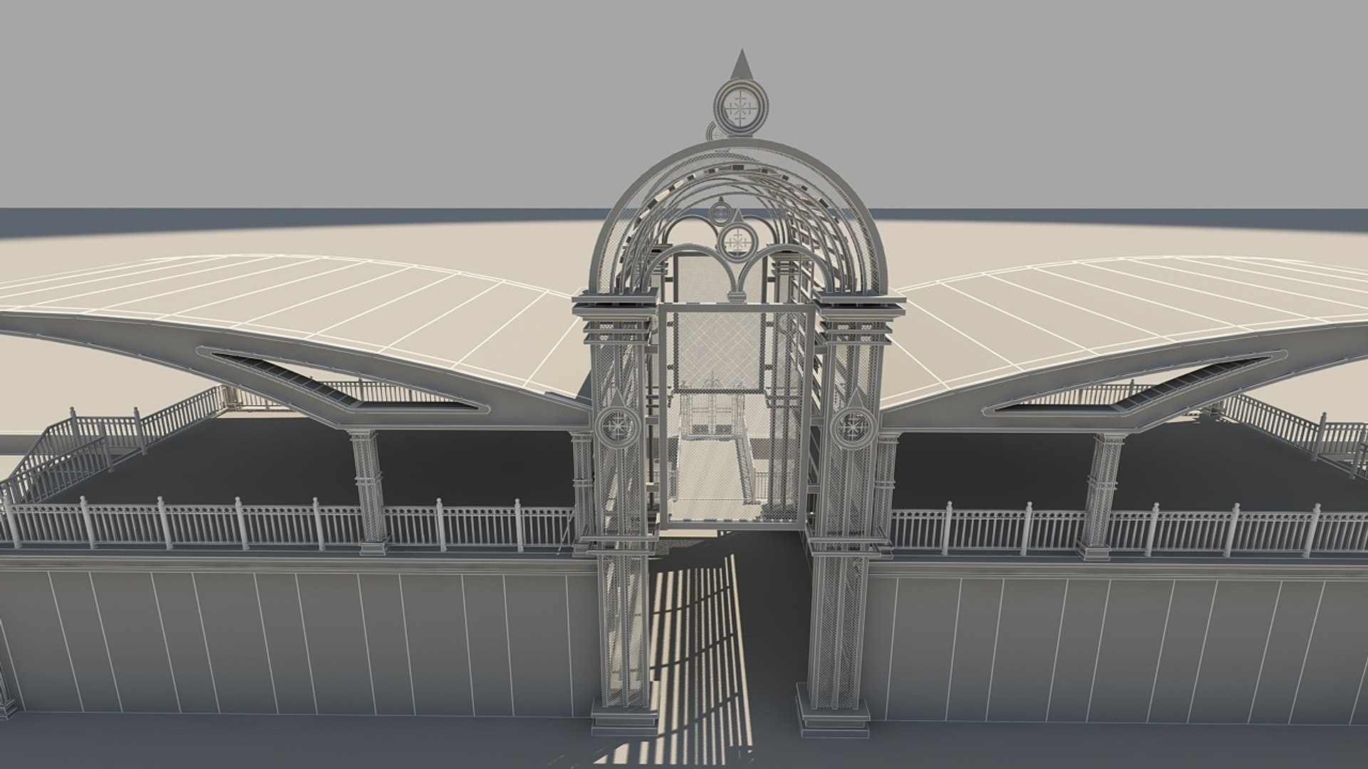 Passenger Terminal 3D Model - TurboSquid 2085163