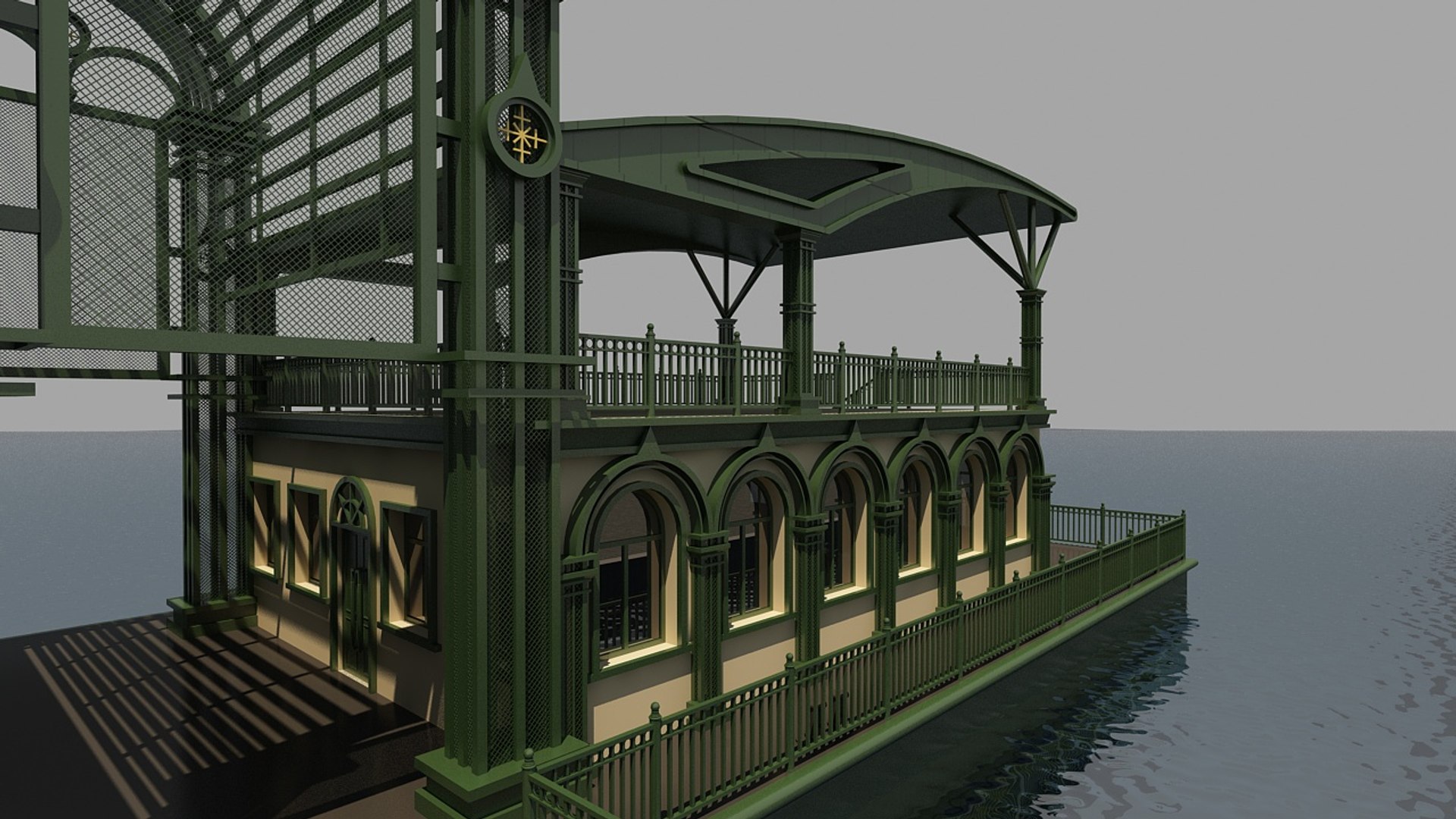 Passenger Terminal 3D Model - TurboSquid 2085163