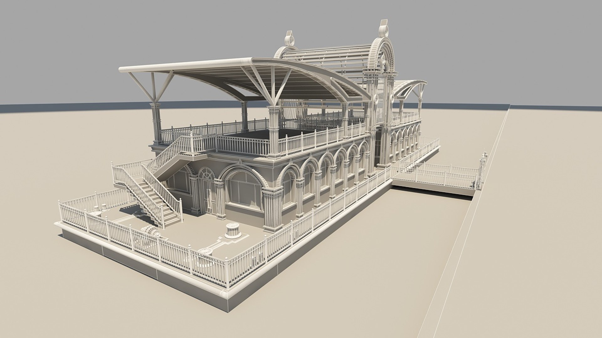 Passenger Terminal 3D Model - TurboSquid 2085163