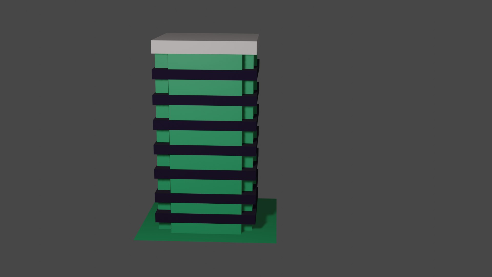 3D Detailed 3D Building Model For Architectural Visualization Free Low ...