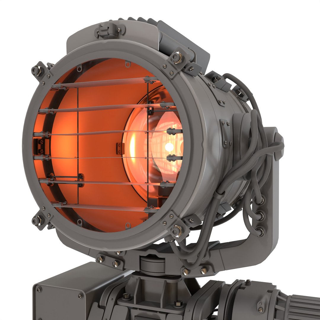 3D Searchlight - TurboSquid 2182535
