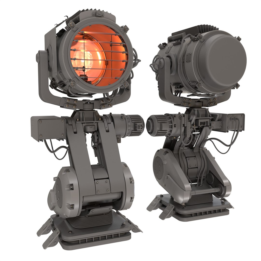 3D Searchlight - TurboSquid 2182535